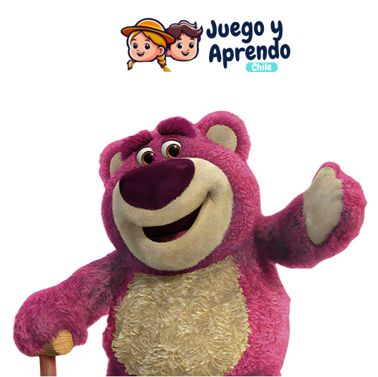 Peluche de Lotso: El Osito Fresa de Toy Story 3 - 40 cm – Juego y Aprendo